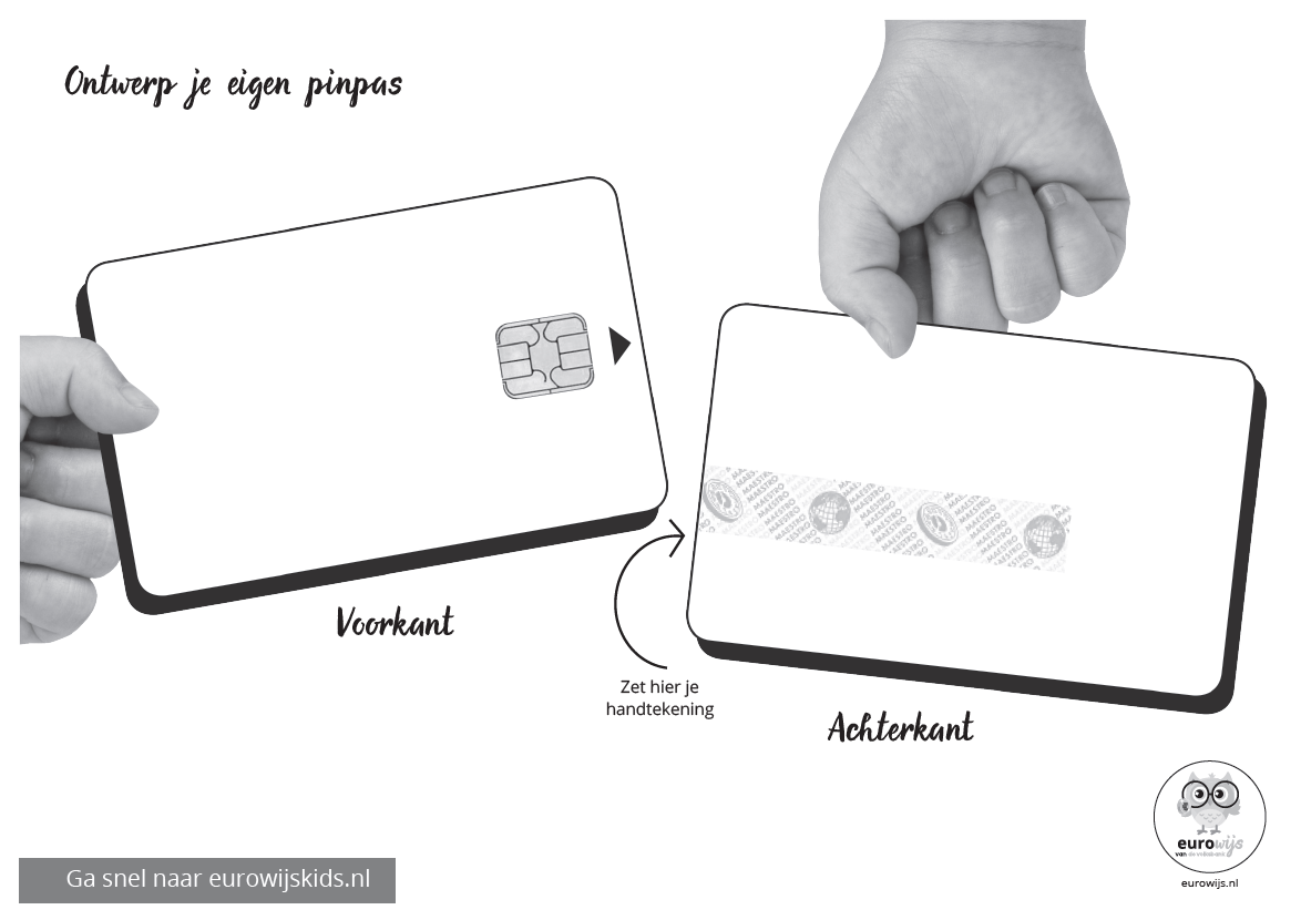Ontwerp je pinpas - Eurowijskids