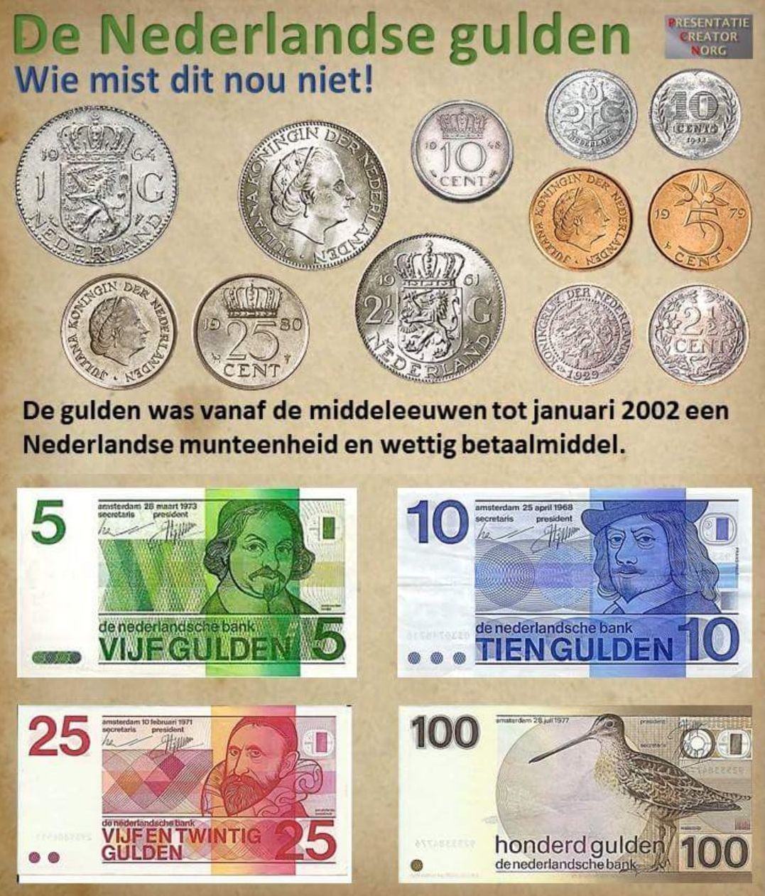 Wat is een gulden? - Eurowijskids